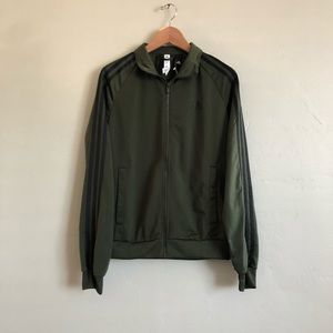 adidas | Jackets & Coats | New Adidas Olive Green Track Jacket | Poshmark